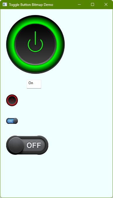 How to create a customized toggle button bitmap (Phoenix) - wxPyWiki