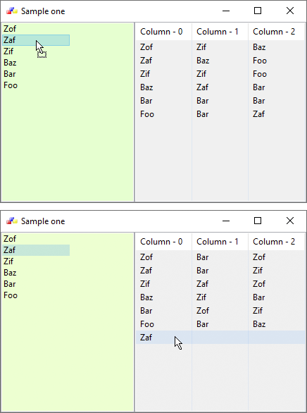 How to create a list control with drag and drop (Phoenix) - wxPyWiki